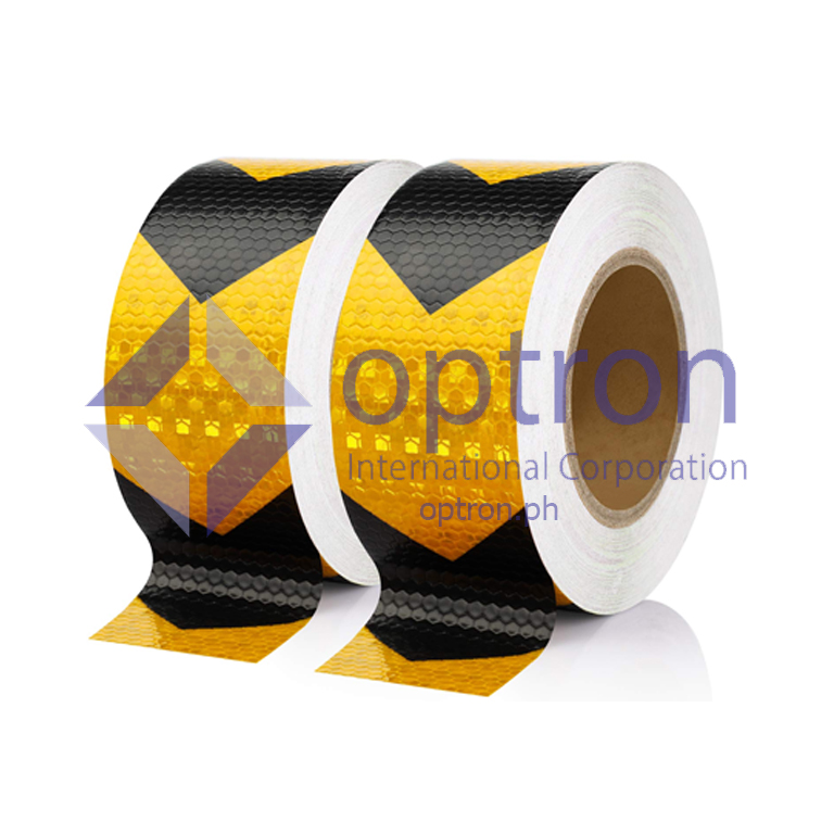 Reflective Tape – Black Yellow - Optron