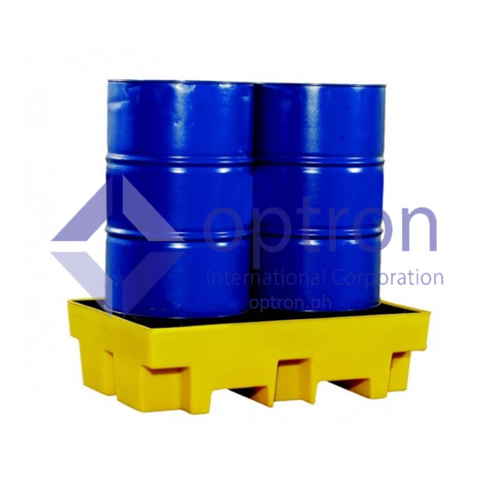 Spill Containment – 2-Drum Pallet - Optron
